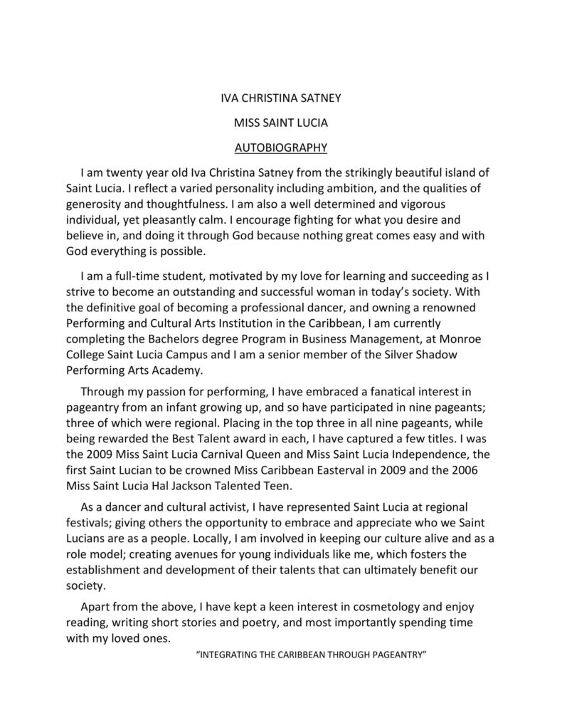 45 Biography Templates & Examples (Personal, Professional)