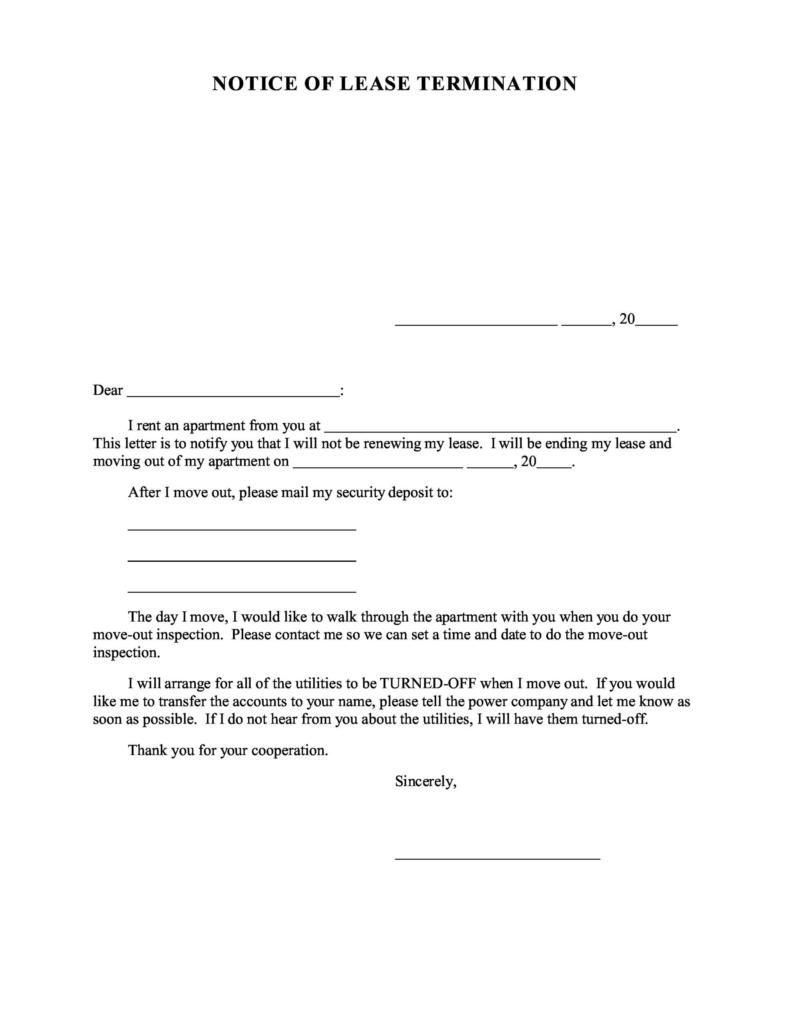 45 Free Eviction Notice Templates [Word & PDF] - TemplateLab