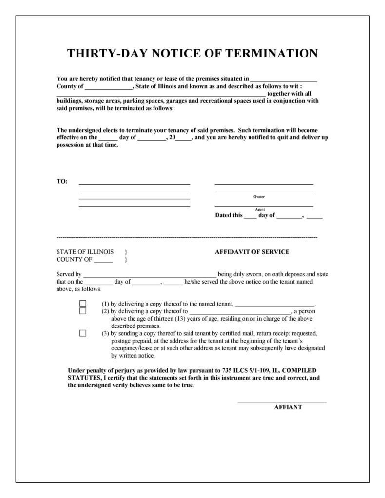 45 Free Eviction Notice Templates [Word & PDF] - TemplateLab