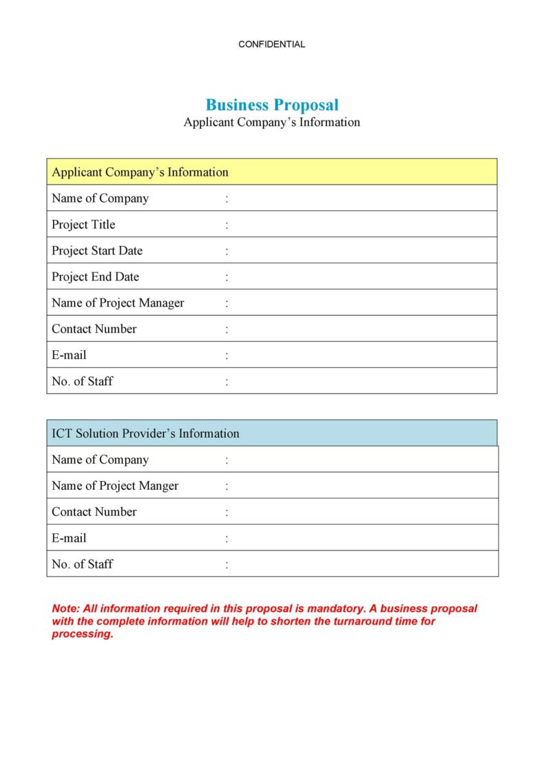 30+ Business Proposal Templates & Proposal Letter Samples