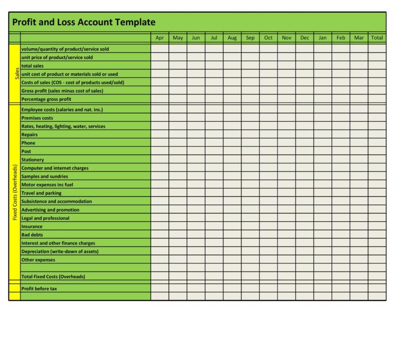 53 Profit and Loss Statement Templates & Forms [Excel, PDF]