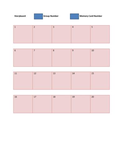 40 Professional Storyboard Templates & Examples