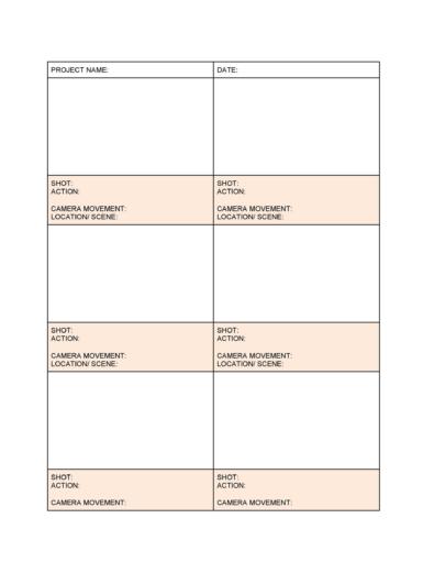 40 Professional Storyboard Templates & Examples
