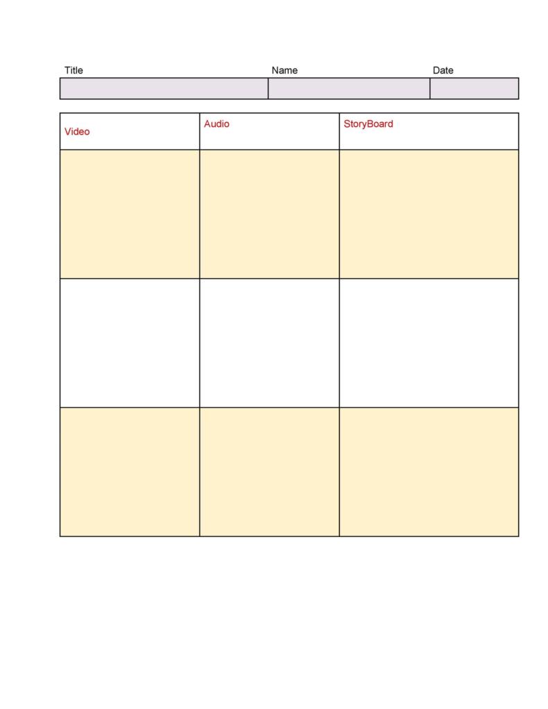 40 Professional Storyboard Templates & Examples