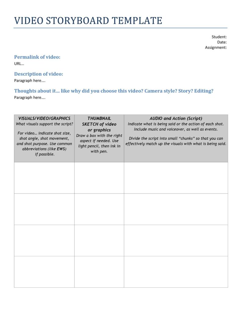 40 Professional Storyboard Templates & Examples