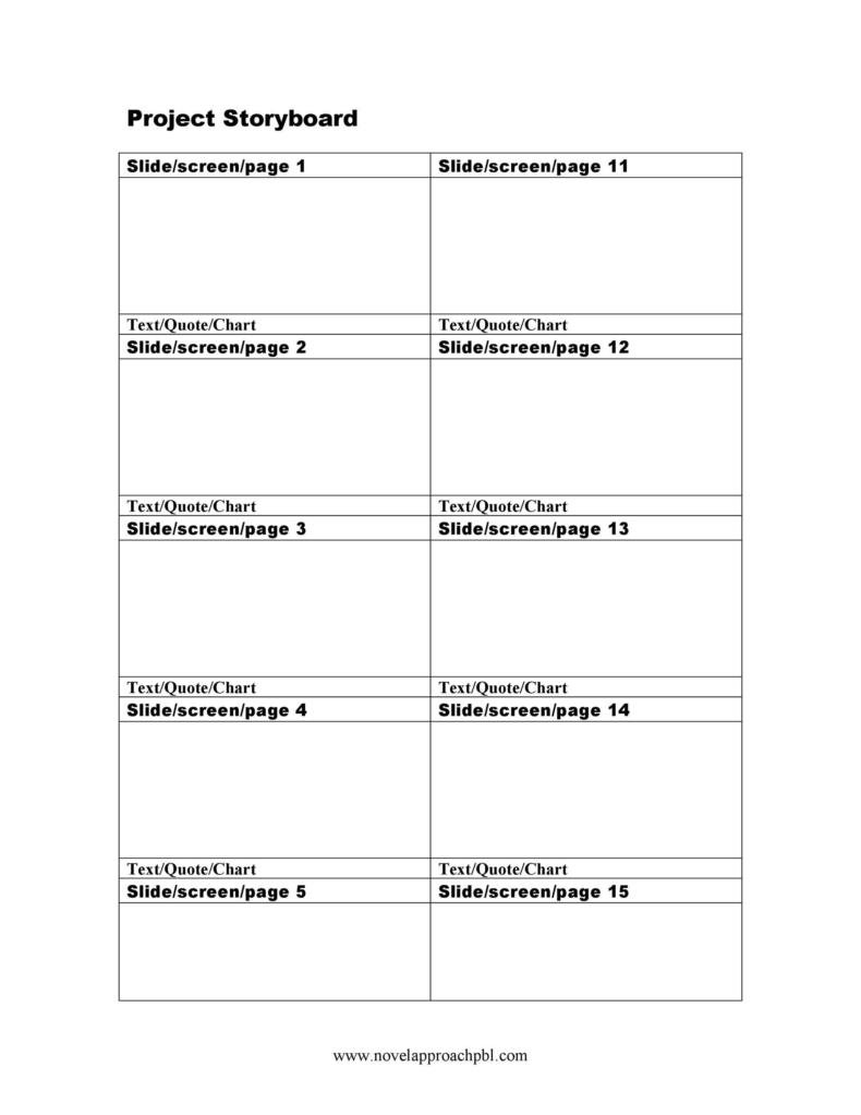 40 Professional Storyboard Templates & Examples