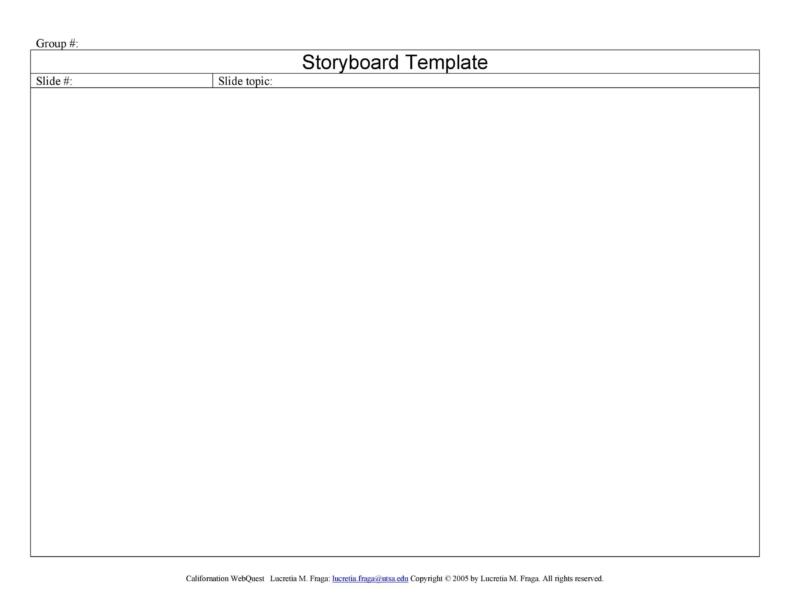 40 Professional Storyboard Templates & Examples