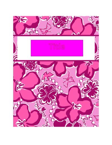 35 hermosas plantillas de portadas de carpetas - Mundo Plantillas