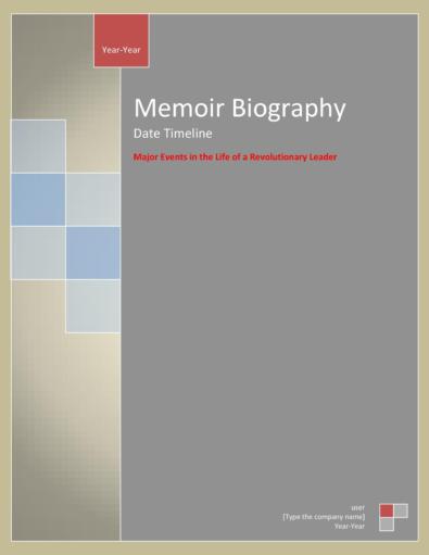 45 Biography Templates & Examples (Personal, Professional)