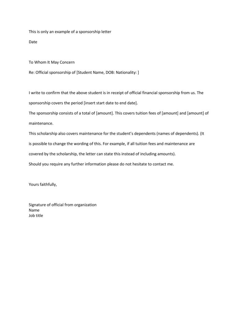 40+ Sponsorship Letter & Sponsorship Proposal Templates