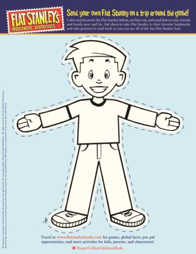37 Flat Stanley Templates Letter Examples бђ Templatelab