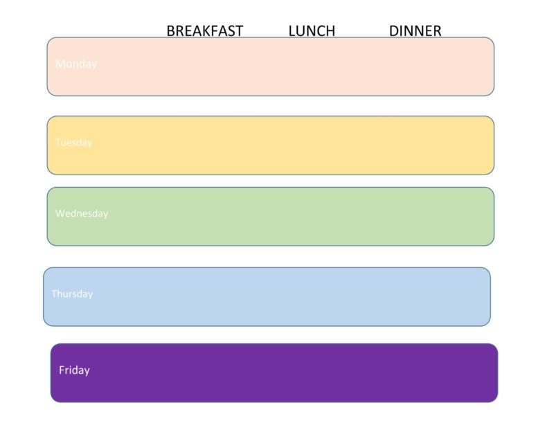 40+ Weekly Meal Planning Templates ᐅ TemplateLab