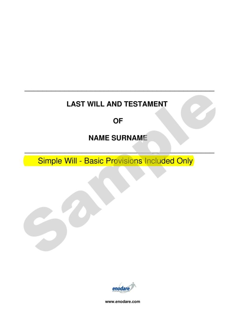 39 Last Will and Testament Forms & Templates ᐅ TemplateLab