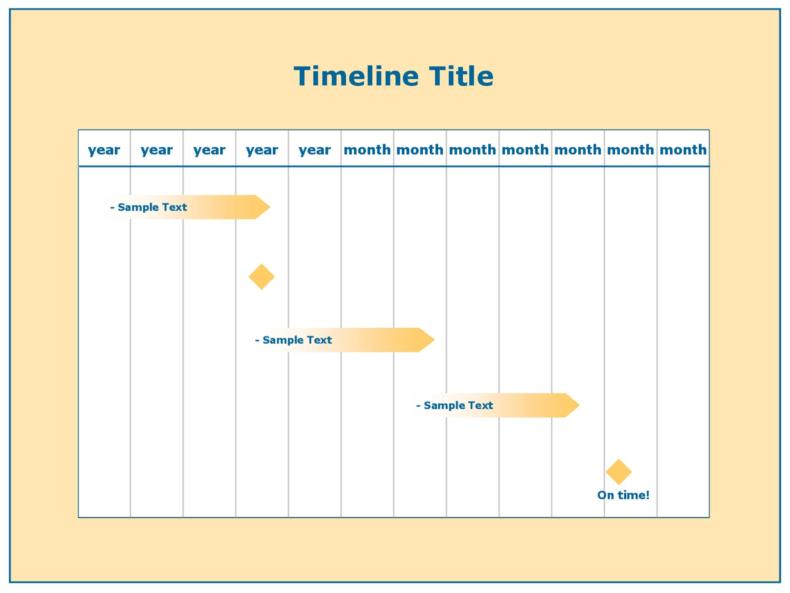 30+ Timeline Templates (Excel, Power Point, Word) ᐅ TemplateLab