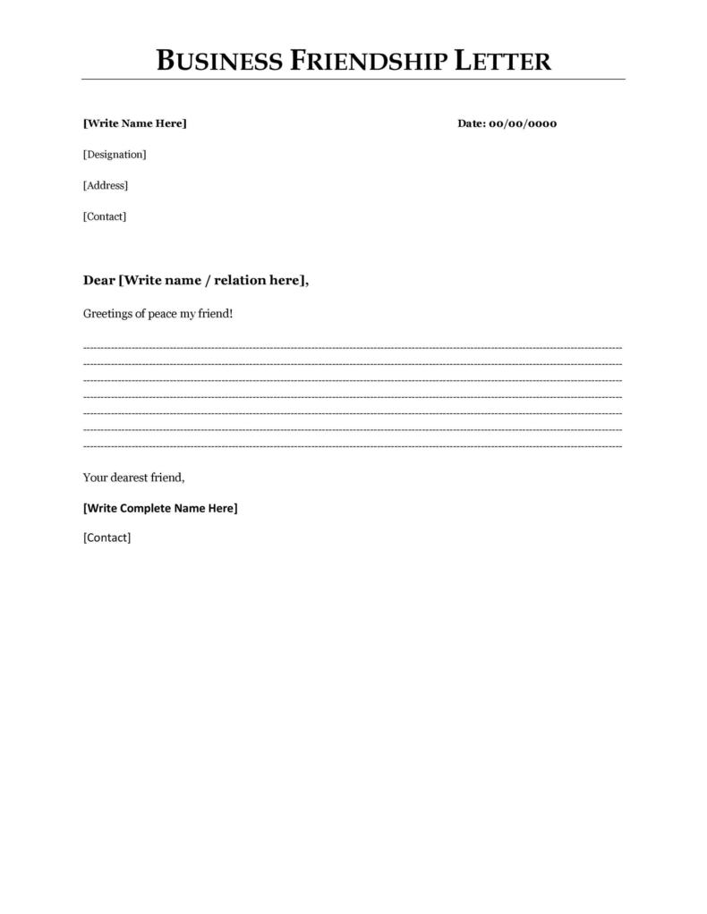 35 Formal / Business Letter Format Templates & Examples ᐅ TemplateLab