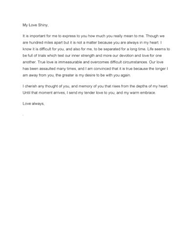 45 Románticas Cartas de Amor para Ella y para Él - Mundo Plantillas