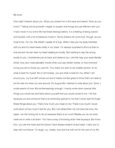 45 ♥ Romantic Love Letters for Her & for Him ♥