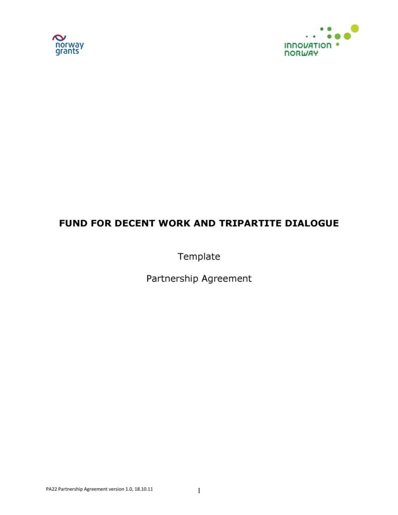 40+ FREE Partnership Agreement Templates (Business, General)