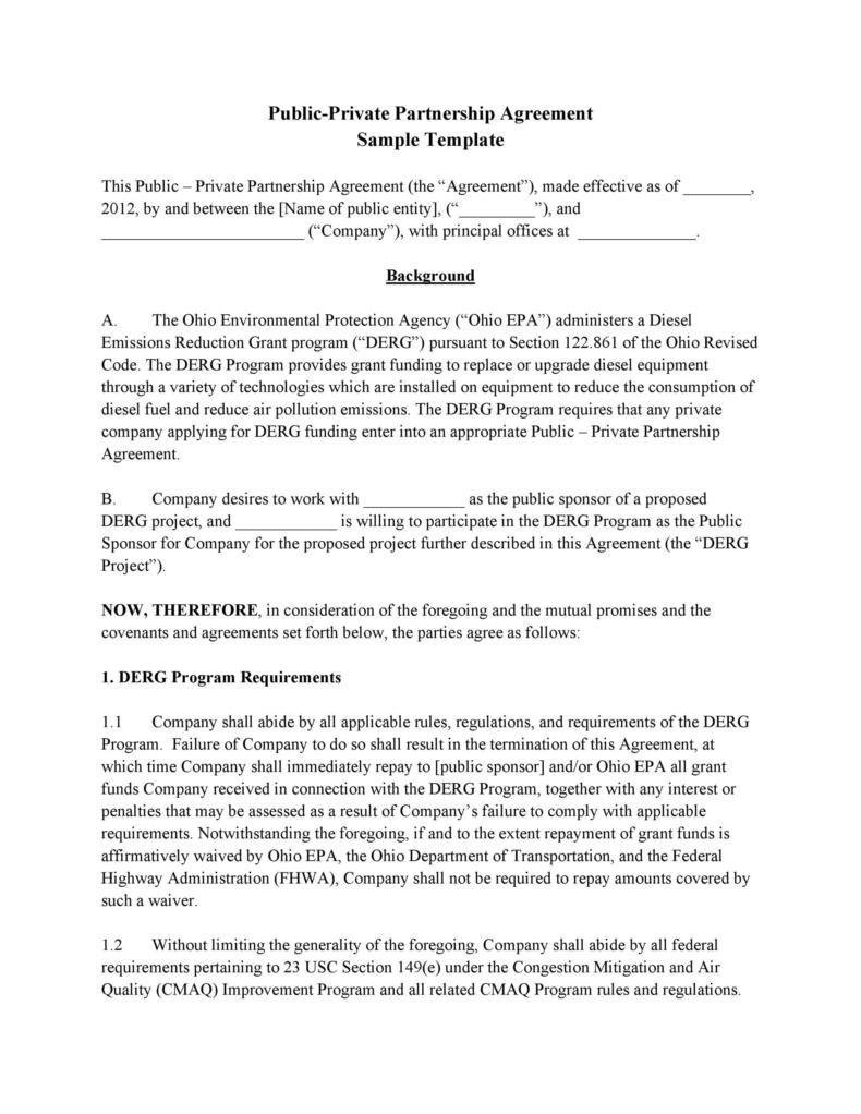 40+ FREE Partnership Agreement Templates (Business, General)