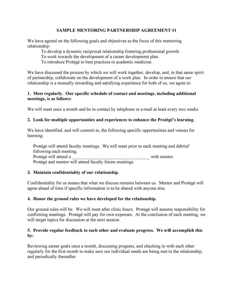 40+ FREE Partnership Agreement Templates (Business, General)