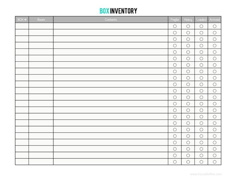 45 Great Moving Checklists [Checklist for Moving In / Out] ᐅ TemplateLab