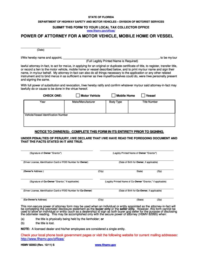 50+ General Power of Attorney Forms & Templates (FREE)