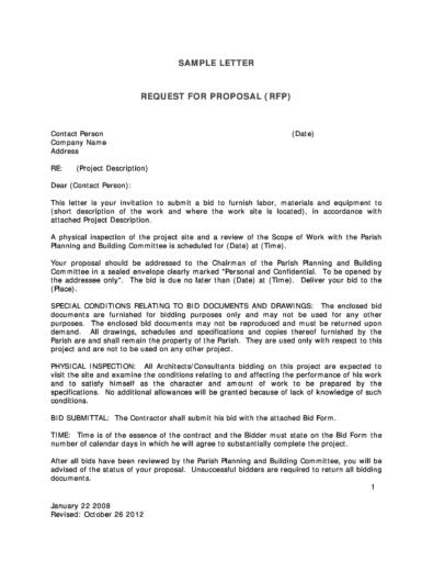 40+ Best Request for Proposal Templates & Examples (RPF Templates)