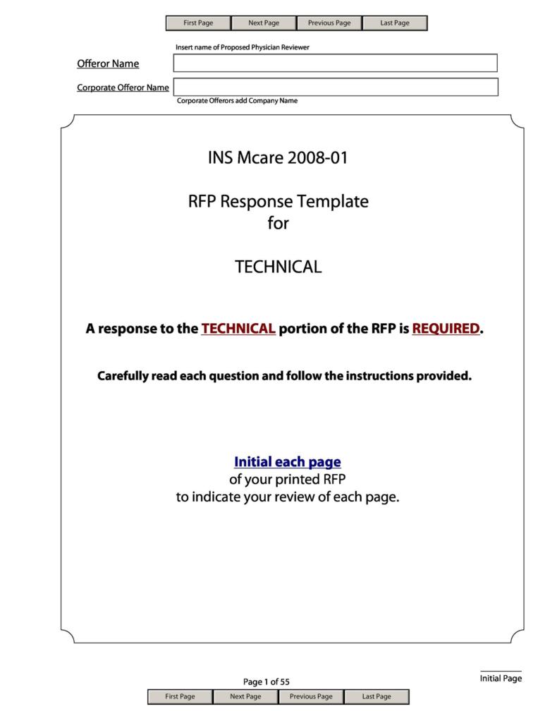 40+ Best Request for Proposal Templates & Examples (RPF Templates)