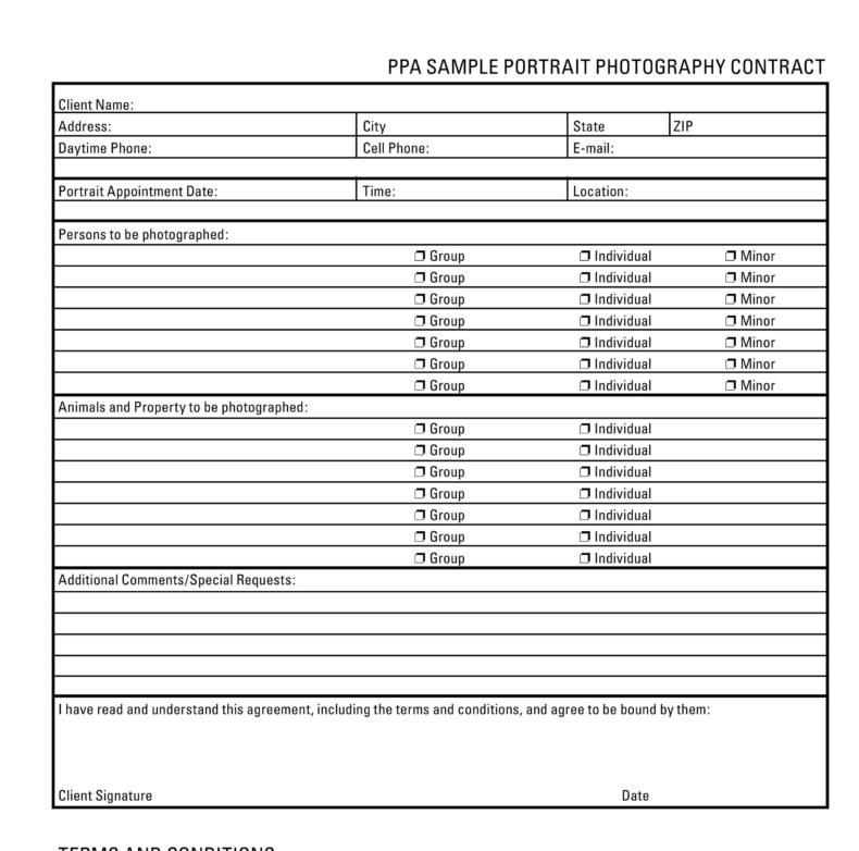 40 Great Contract Templates (Employment, Construction, Photography etc)