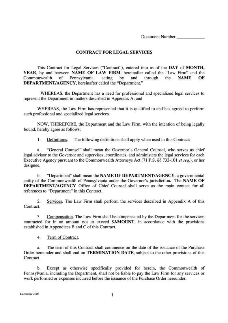 40 Great Contract Templates (Employment, Construction, Photography etc)