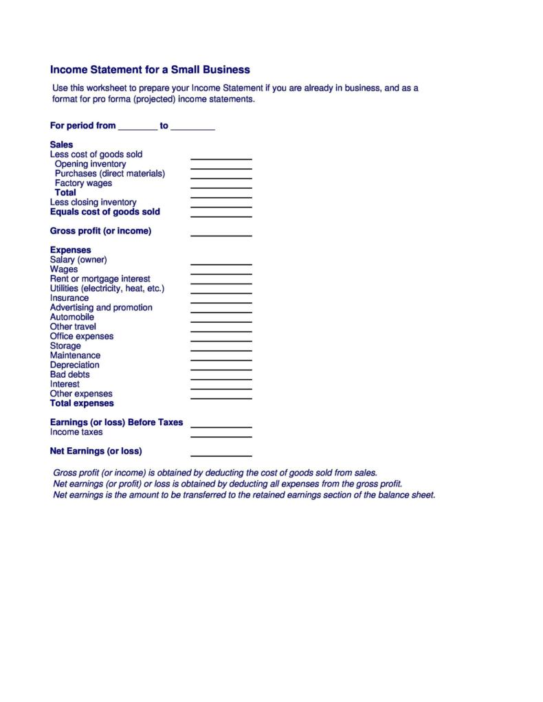 41 FREE Income Statement Templates & Examples - TemplateLab