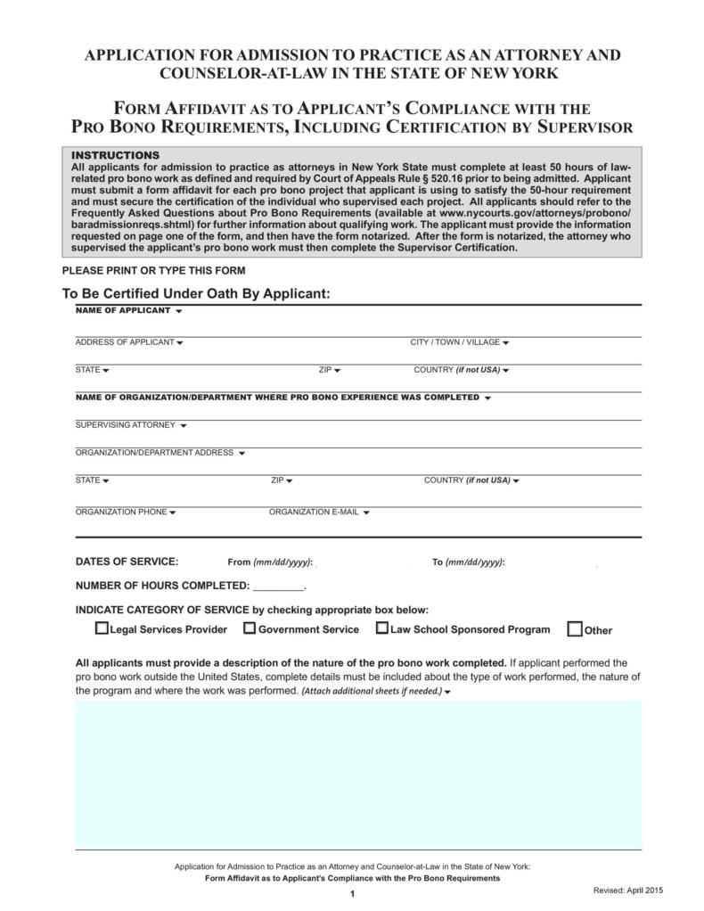 60 Free Affidavit Templates & Forms [Word, PDF] - TemplateLab