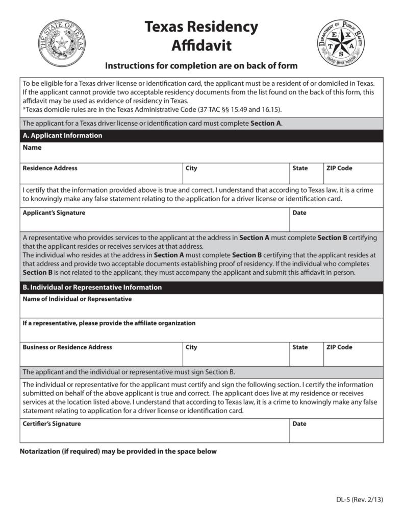 60 Free Affidavit Templates & Forms [Word, PDF] - TemplateLab