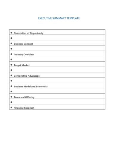 30+ Perfect Executive Summary Examples & Templates ᐅ TemplateLab