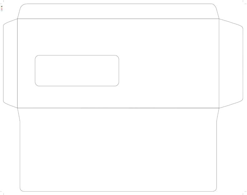 Más de 40 plantillas de sobres GRATIS (Word + PDF) - Mundo Plantillas