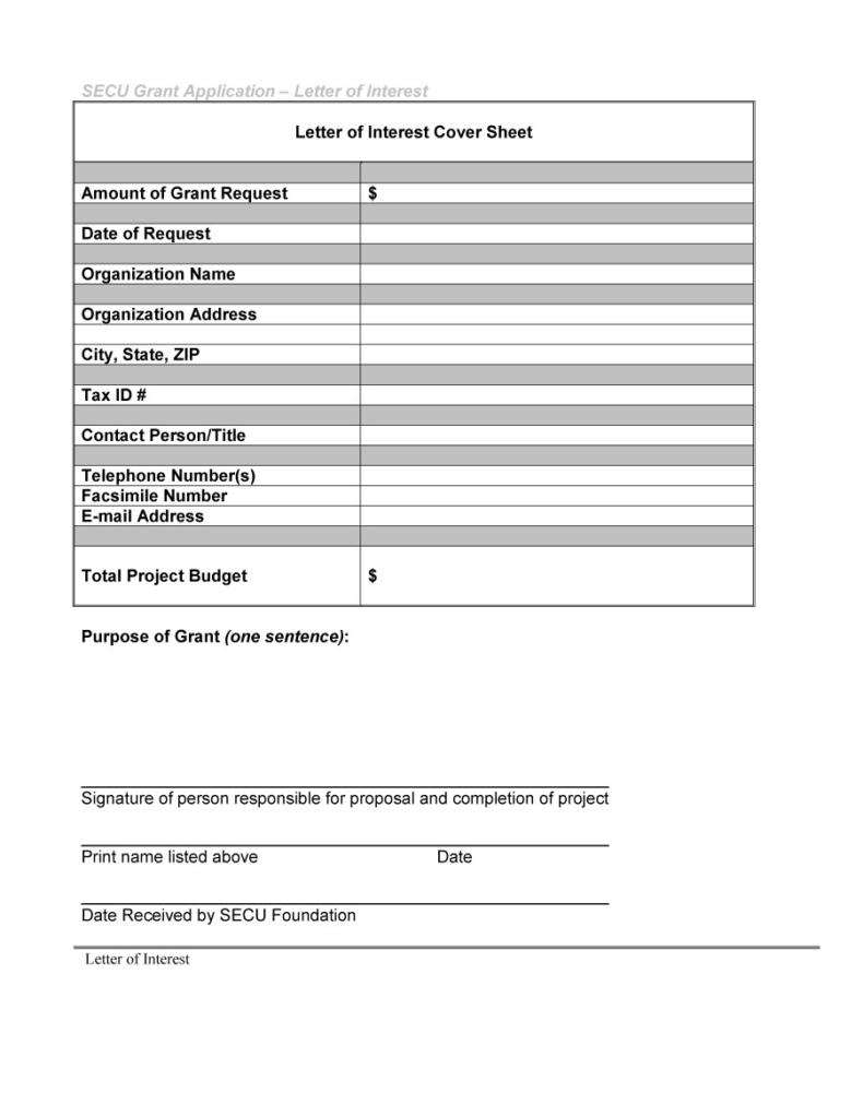 30+ Amazing Letter of Interest Samples & Templates