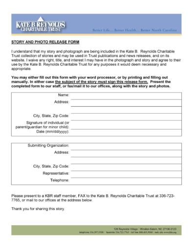 53 Standard Photo Release Forms [Free] ᐅ TemplateLab