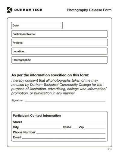 53 Standard Photo Release Forms [Free] ᐅ TemplateLab