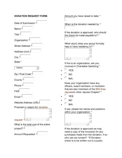 43 FREE Donation Request Letters & Forms ᐅ TemplateLab