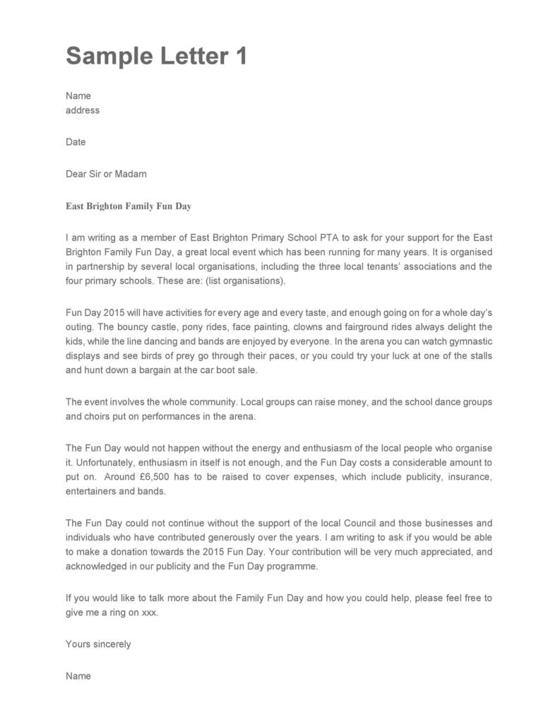 43 FREE Donation Request Letters & Forms ᐅ TemplateLab