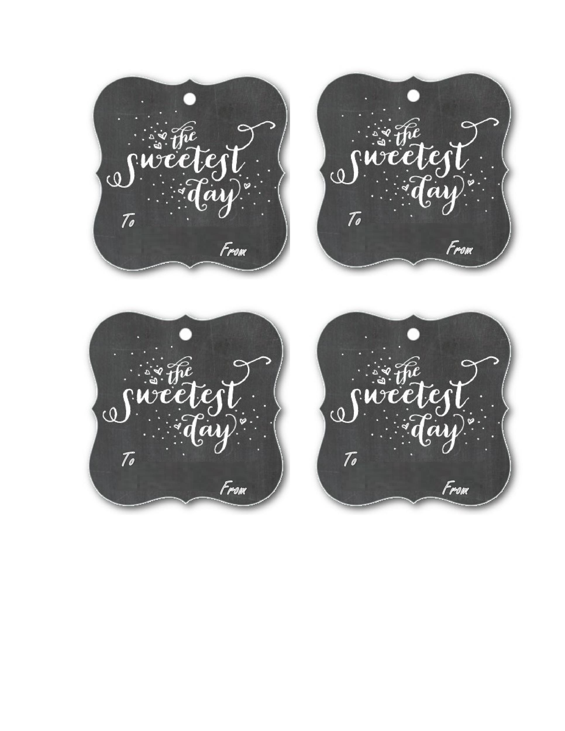 Plantillas De Etiquetas De Regalo Para Imprimir Gratis 44 Plantillas