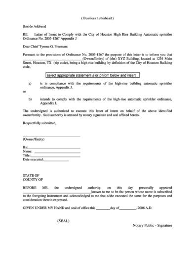 30+ Professional Notarized Letter Templates ᐅ TemplateLab