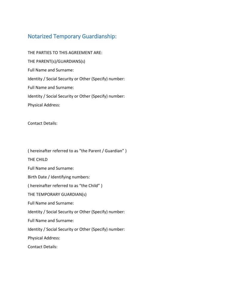 30+ Professional Notarized Letter Templates ᐅ TemplateLab