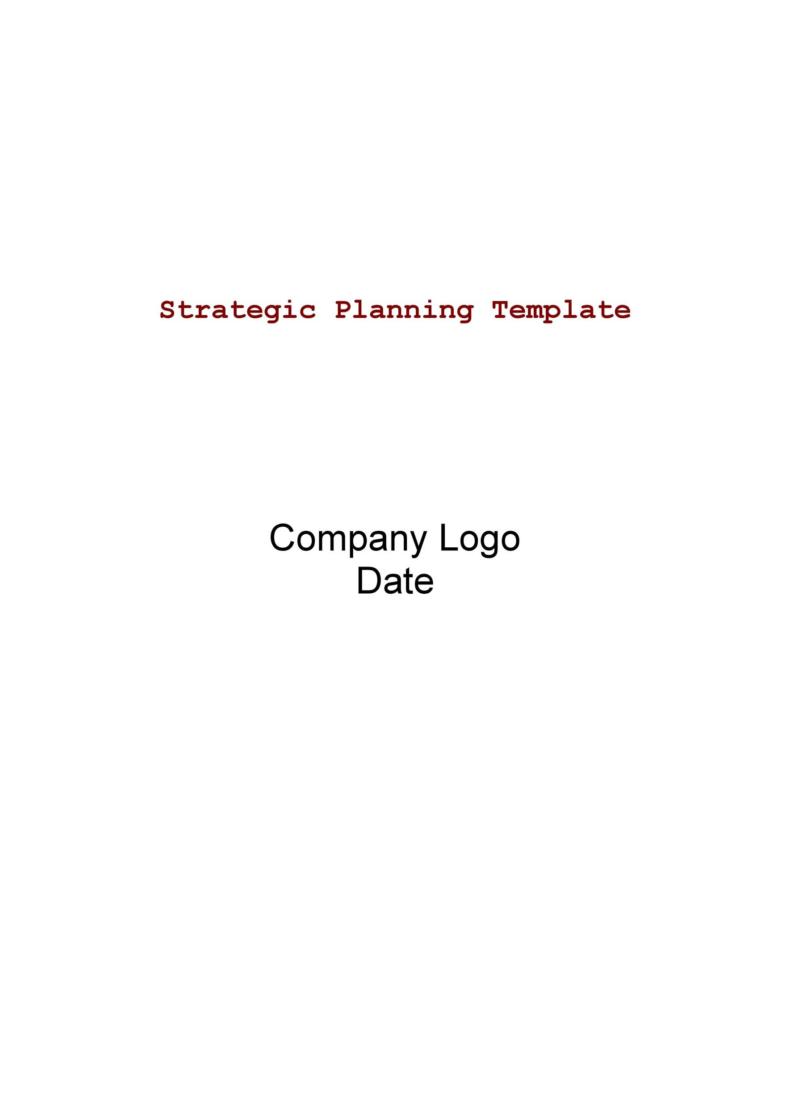 32 Great Strategic Plan Templates to Grow your Business