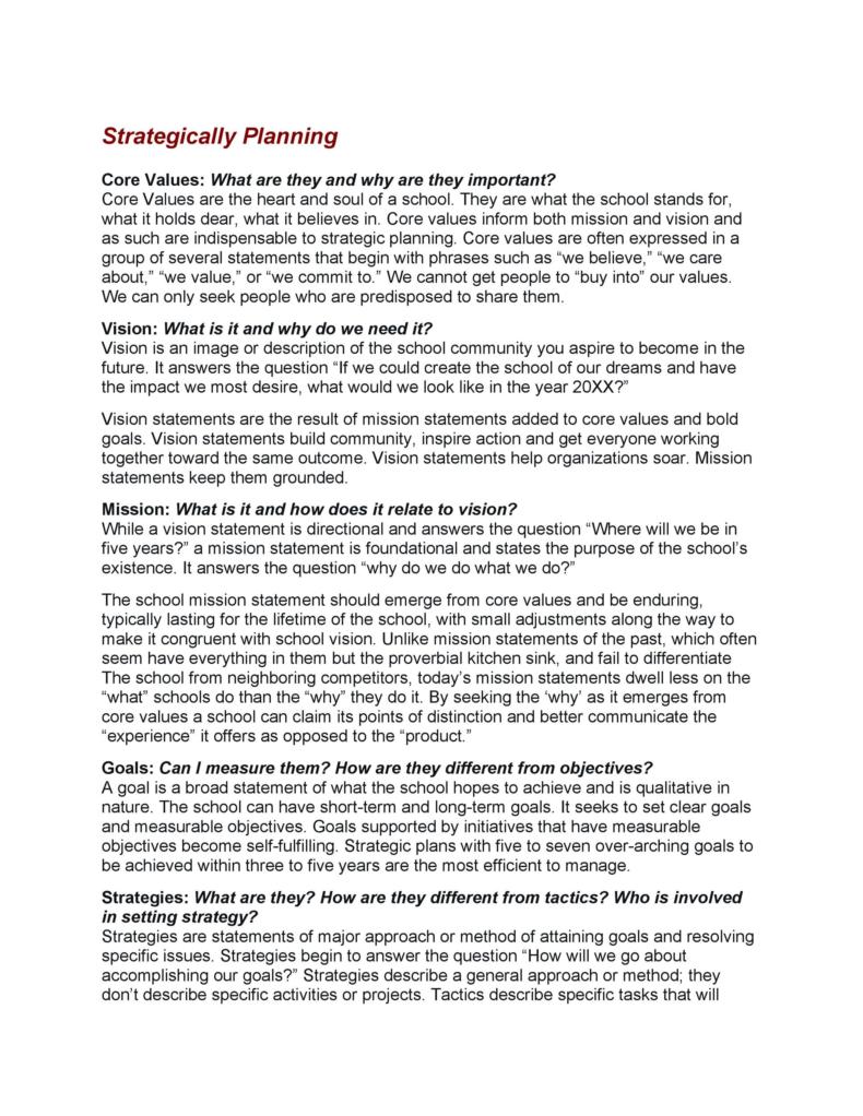 32 Great Strategic Plan Templates to Grow your Business