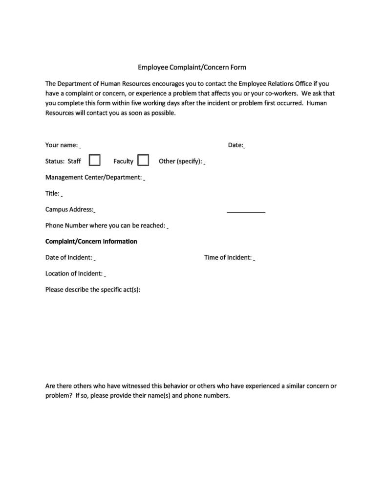46 Effective Employee Write Up Forms [Disciplinary Action Forms]
