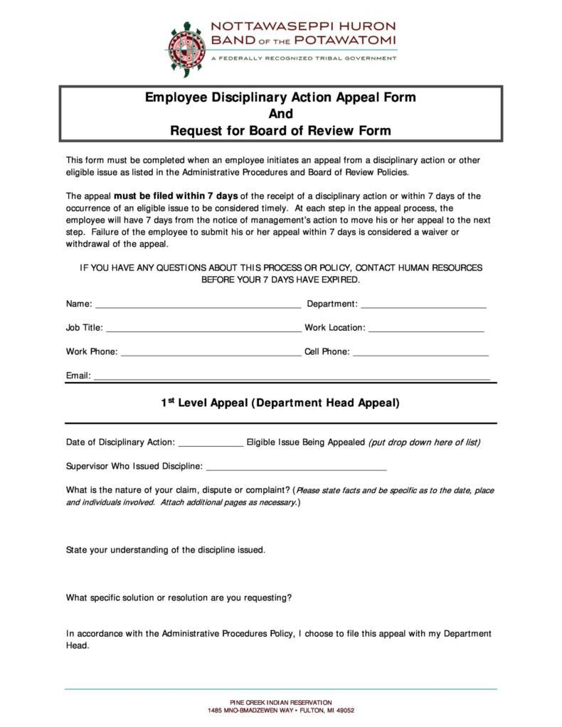 46 Effective Employee Write Up Forms [Disciplinary Action Forms]