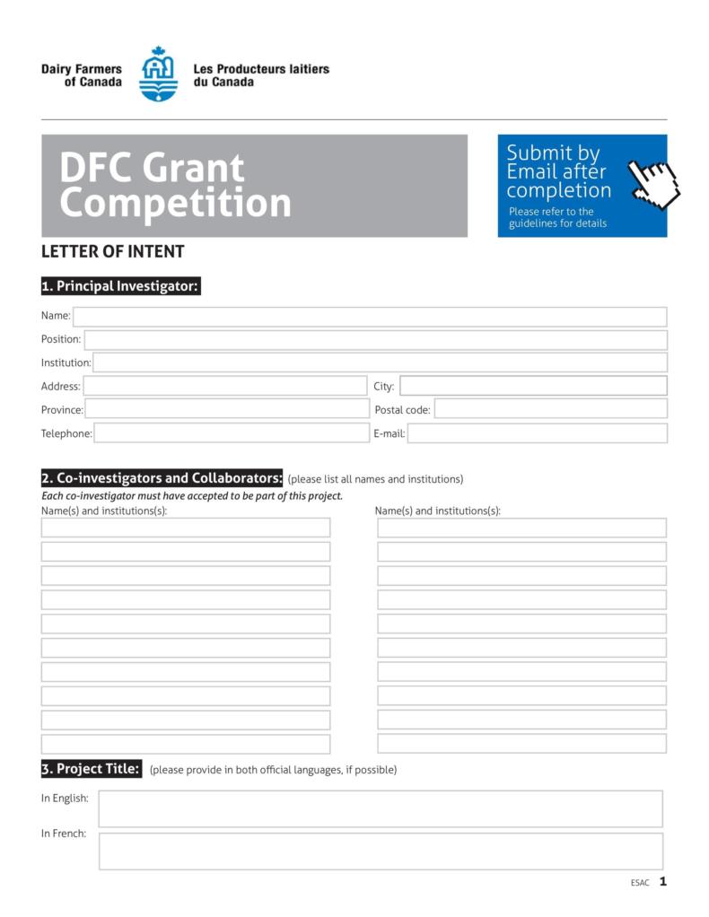 40+ Free Letter of Intent Templates & Samples [Word, PDF]