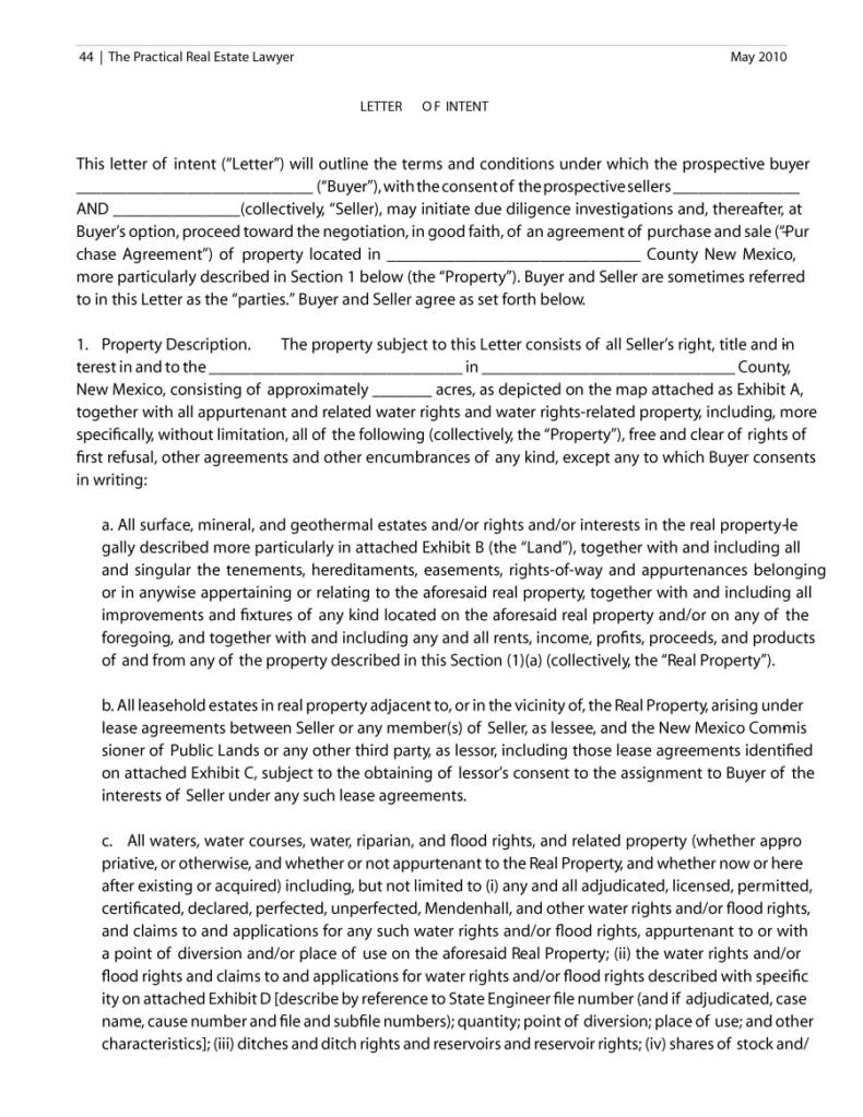 40+ Free Letter of Intent Templates & Samples [Word, PDF]