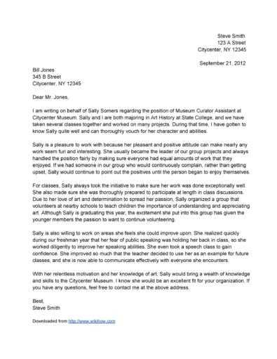 43 FREE Letter of Recommendation Templates & Samples